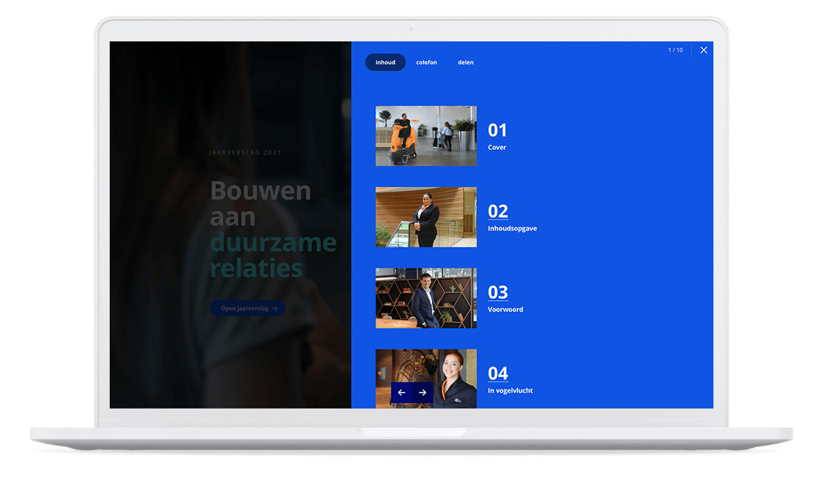EW Facility Services - Maak je complete jaarverslag online