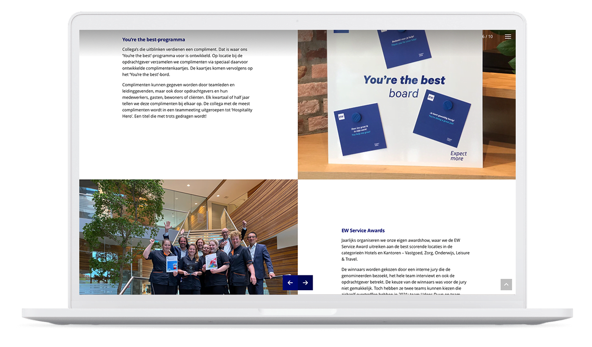 EW Facility Services - Maak je complete jaarverslag online