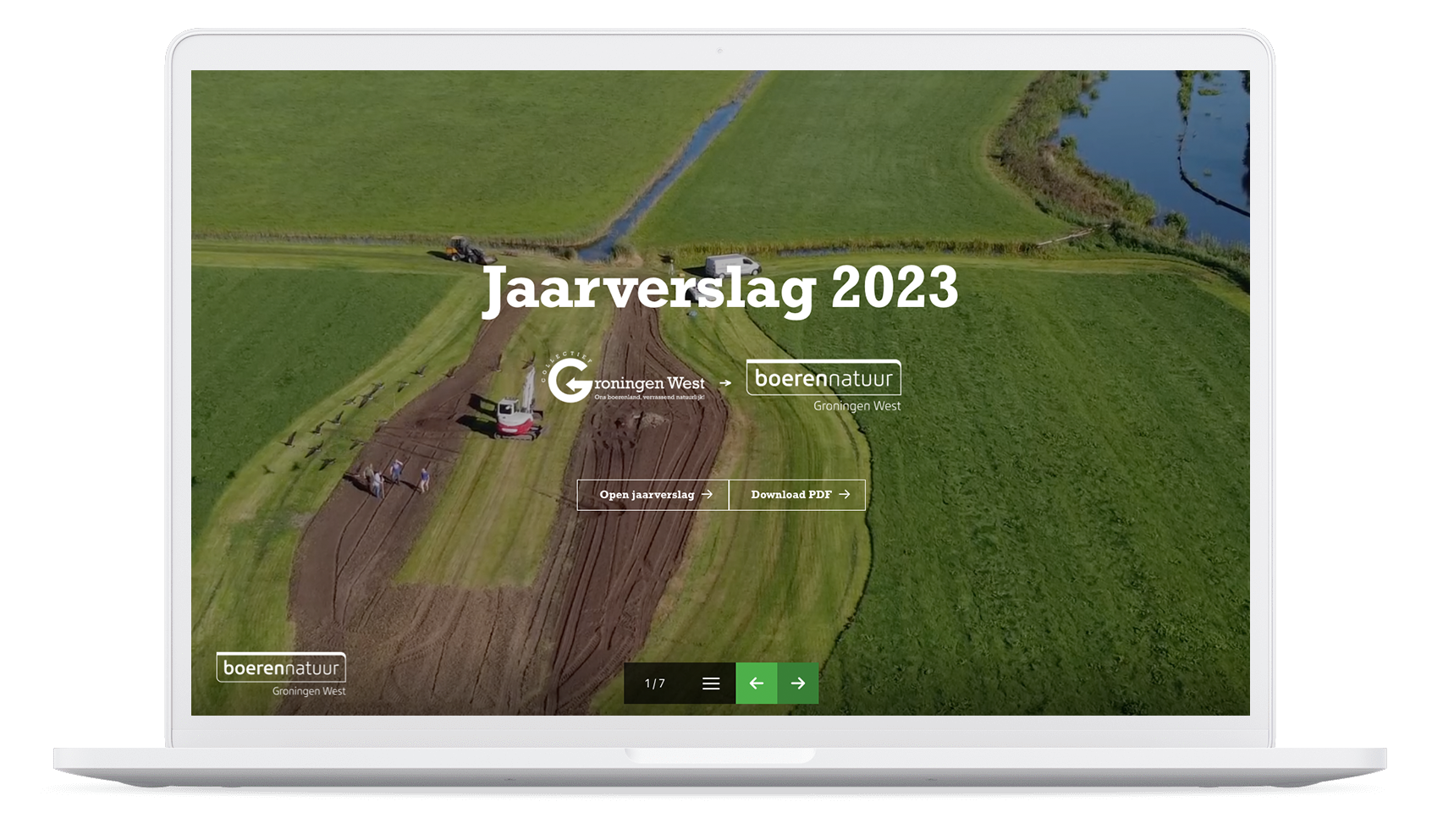 Collectief Groningen West - Maak je complete jaarverslag online