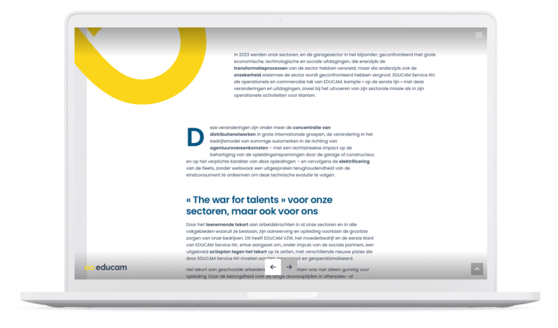 Educam - Maak je complete jaarverslag online