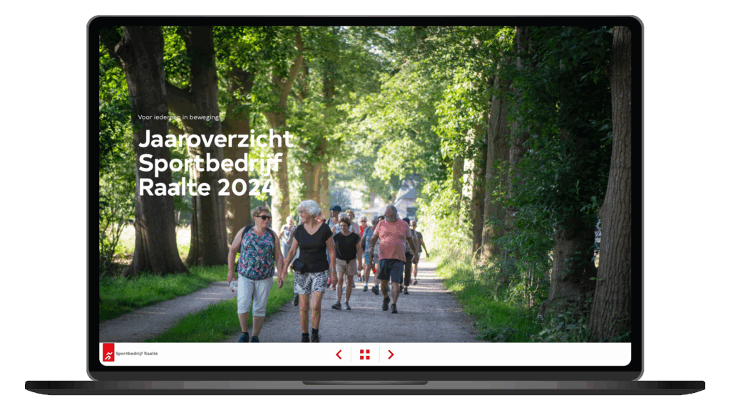 Sportbedrijf Raalte - Maak je complete jaarverslag online